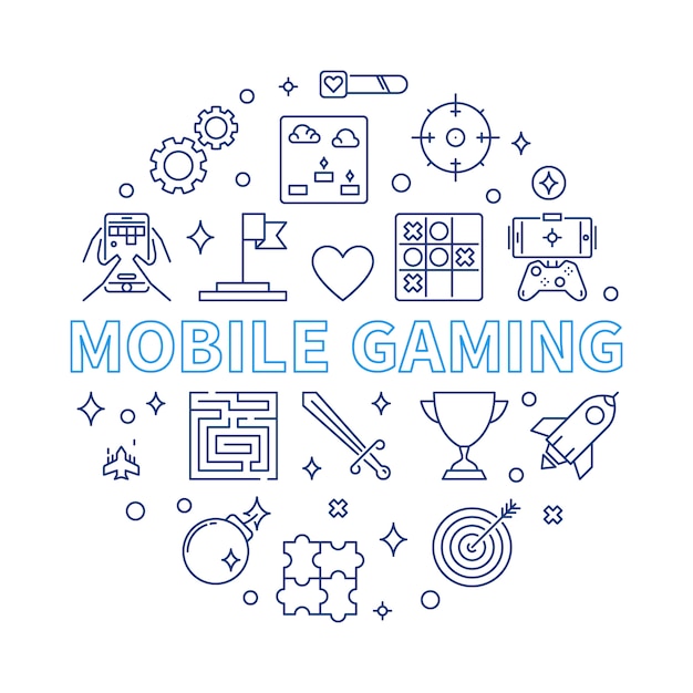 Vibrant Symbols of the Mobile Gaming Experience | Jiffy Designs