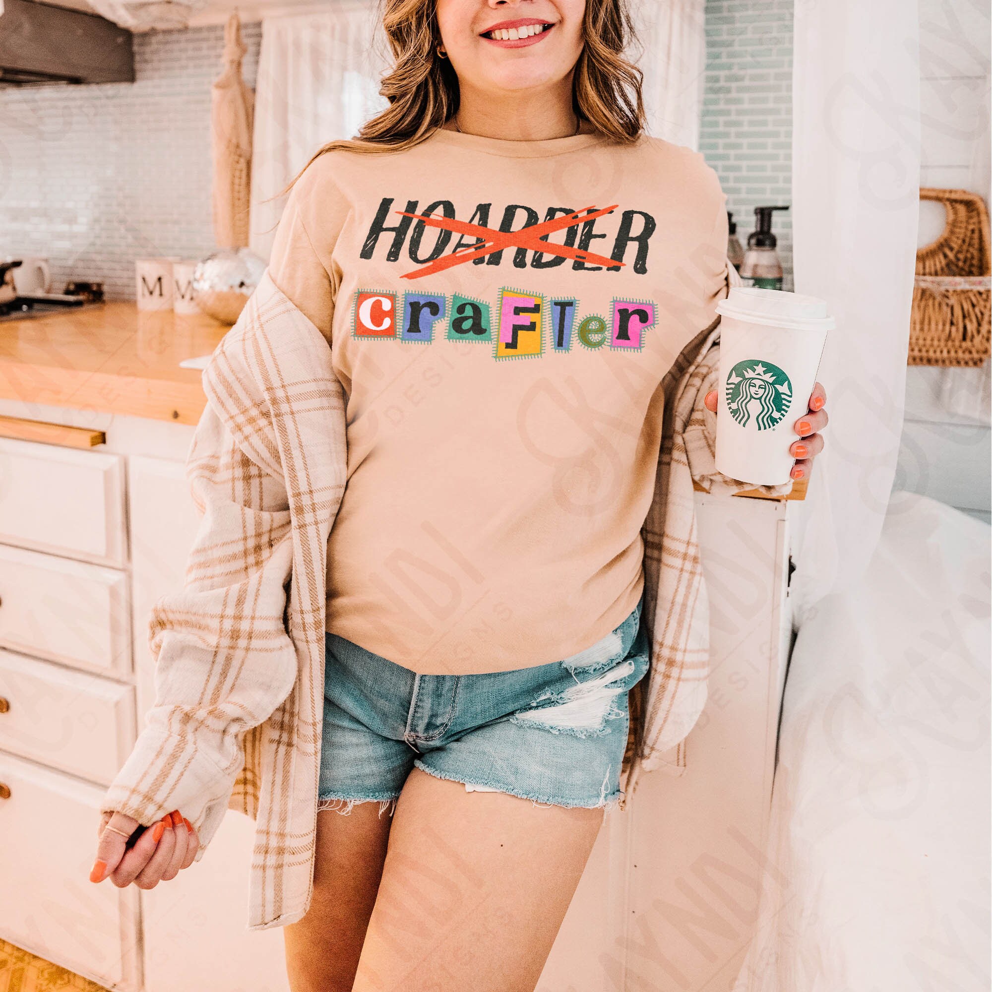 Hoarder Crafter Sublimation PNG, Digital Download, Printable Crafter ...