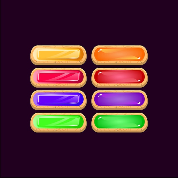 Vibrant Rectangular Shapes in Diverse Hues | Jiffy Designs
