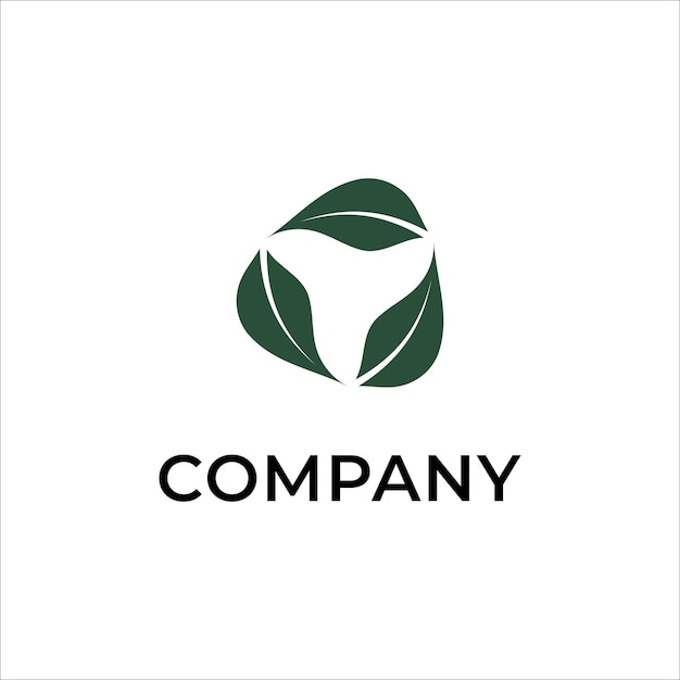 Elegant Leaf Emblem with Modern Typography | Jiffy Designs