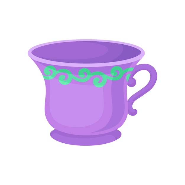 Vibrant Floral Teacup with Delicate Patterns | Jiffy Designs