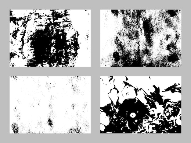 Captivating Monochrome Textures: Artistic Abstractions in Ink and Brush ...