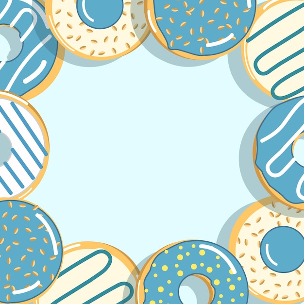 Delightful Assortment of Colorful and Whimsical Donuts | Jiffy Designs