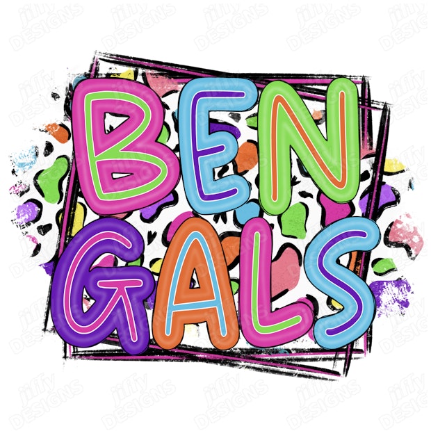 'Ben Gals' Vibrant Graffiti-Style Letters with Energetic Splatter ...
