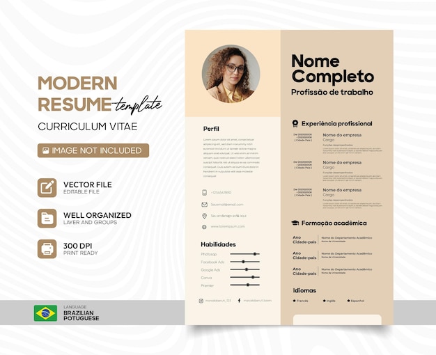 Sleek and Sophisticated Professional Resume Template | Jiffy Designs