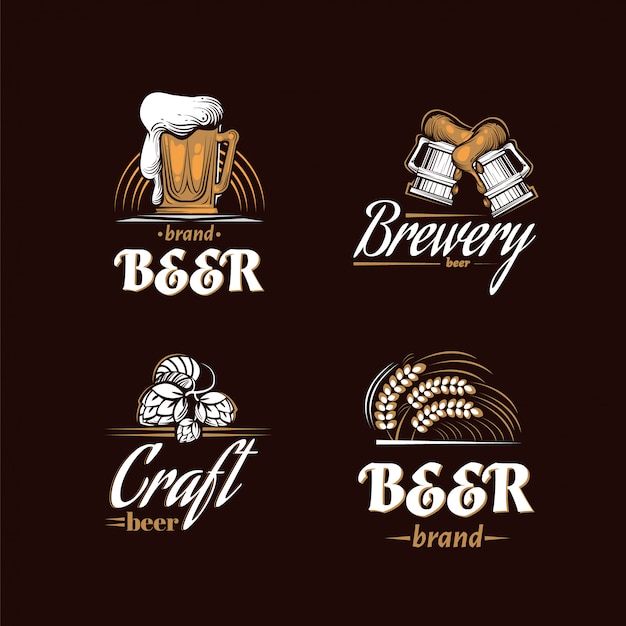Captivating Collection of Craft Beer Themed Logos and Emblems | Jiffy ...
