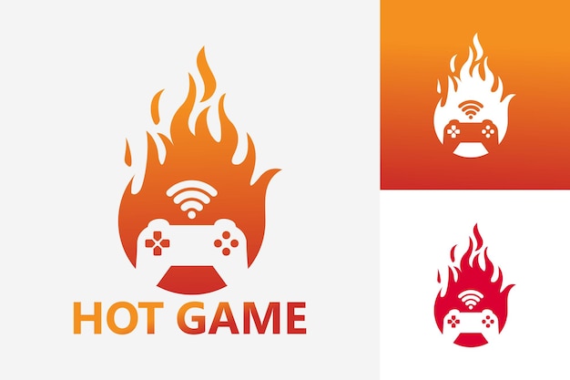 Blazing Hot Wireless Gaming Controller Icon | Jiffy Designs
