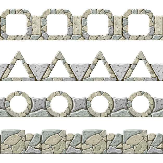 Versatile Collection of Rustic Stone Borders and Frames | Jiffy Designs