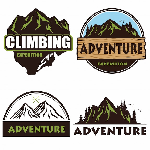 Captivating Collection of Outdoor Adventure Expedition Emblems | Jiffy ...