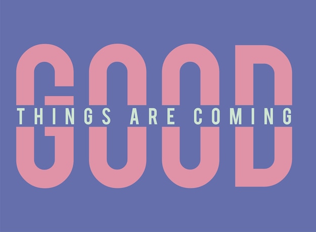 Optimistic Typography with Encouraging Message on Purple Background | Jiffy Designs