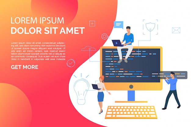 Vibrant Digital Workspace with Coding and Collaboration | Jiffy Designs
