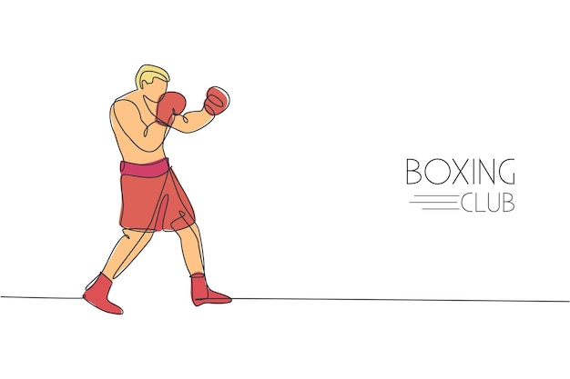 Powerful Boxer Showcases Strength in Boxing Club | Jiffy Designs