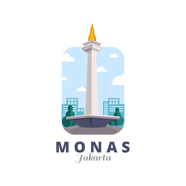 Iconic Monas Monument Overlooking Modern Jakarta Skyline | Jiffy Designs
