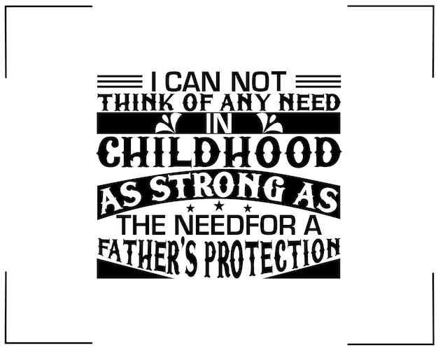 Powerful Message on the Need for Father's Protection | Jiffy Designs