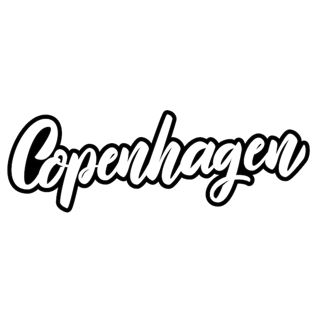Stylish Copenhagen Lettering with Distinctive Flair | Jiffy Designs