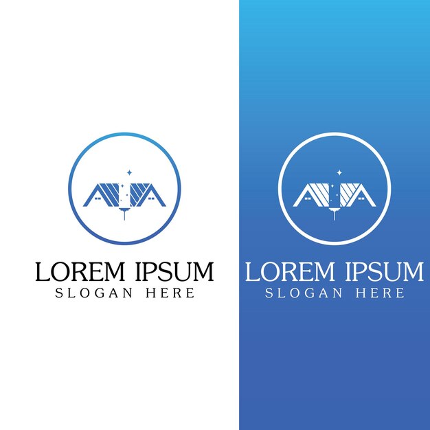 Sleek and Modern AIA Logo Design with Vibrant Blue Gradient | Jiffy Designs