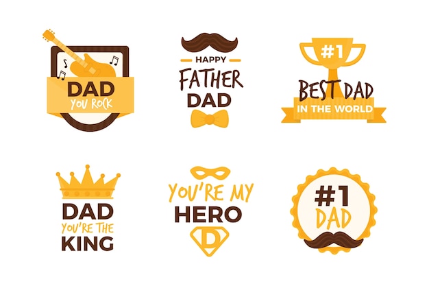 Iconic Father's Day Emblems Celebrating Dads | Jiffy Designs
