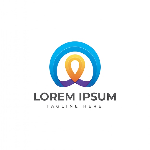 Vibrant Interlocking Shapes: A Modern Graphic Symbol | Jiffy Designs