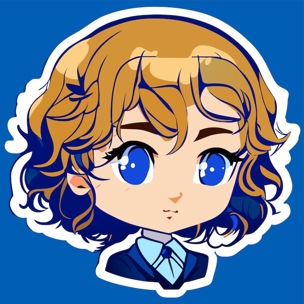 Charming Anime-Inspired Character Portrait | Jiffy Designs