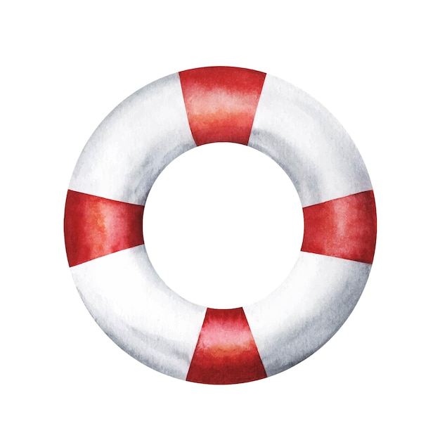 Vibrant Life Preserver with Striking Red Accents | Jiffy Designs