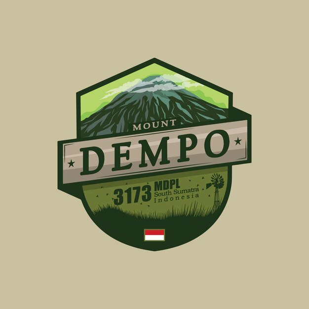 Majestic Mount Dempo, Indonesia's Iconic Volcanic Landmark | Jiffy Designs