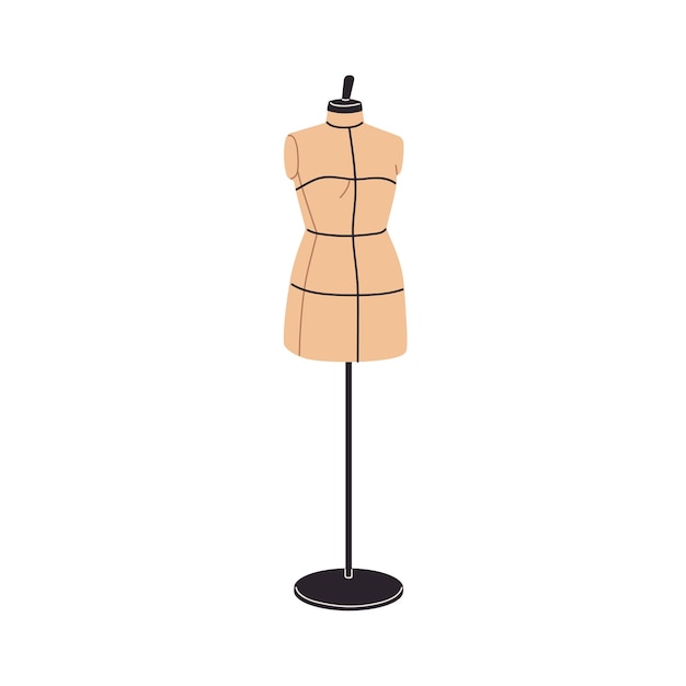 Stylish Dress Form Display with Grid Markings | Jiffy Designs