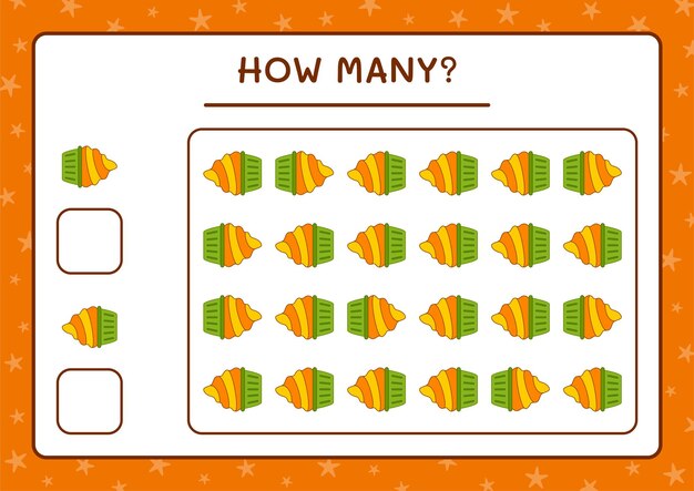 Vibrant Cupcakes Counting Activity for Children | Jiffy Designs