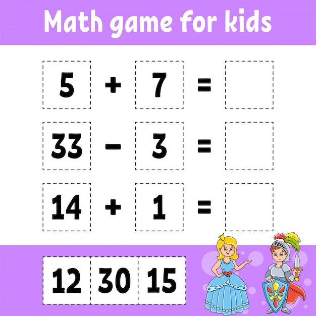Engaging Math Game for Young Learners | Jiffy Designs