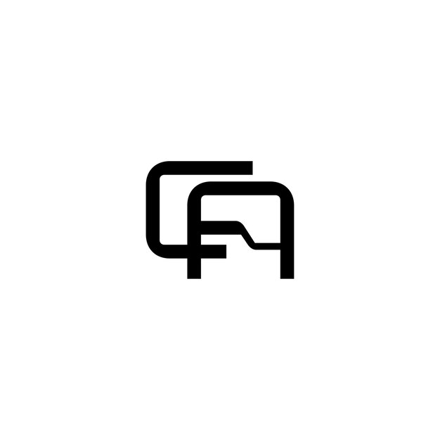 Versatile Monogram Emblem with Overlapping Letters | Jiffy Designs