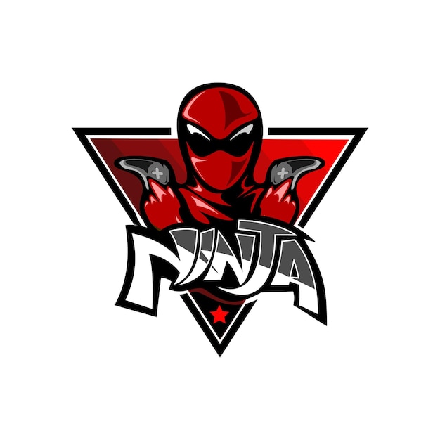 Striking Ninja Superhero Emblem Radiating Power and Intensity | Jiffy ...
