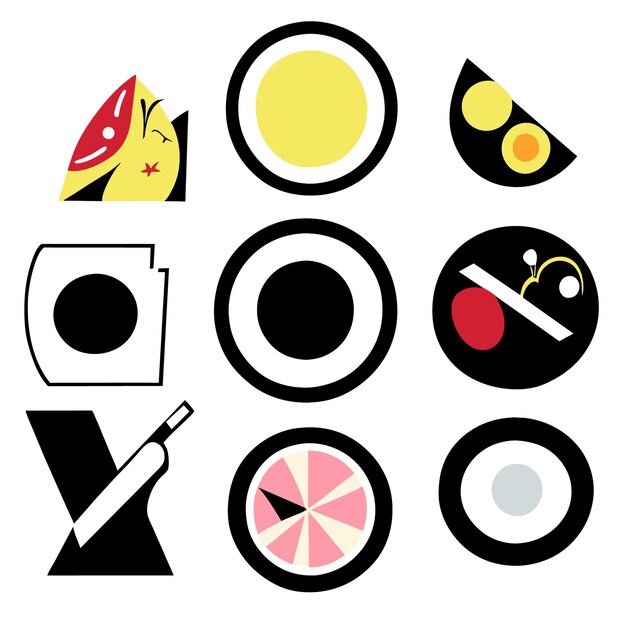Vibrant Geometric Shapes and Patterns: A Versatile Design Collection ...