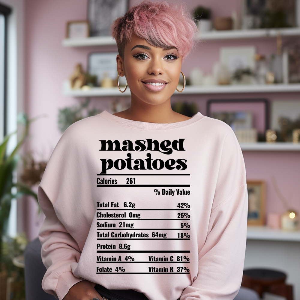 Mashed Potatoes Nutrition Facts | Jiffy Designs