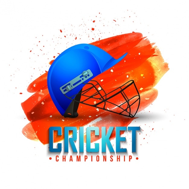 Vibrant Cricket Championship Emblem with Helmet and Splashes | Jiffy ...