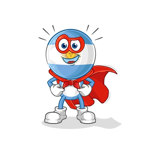 Energetic Superhero Globe Character with Vibrant Design | Jiffy Designs