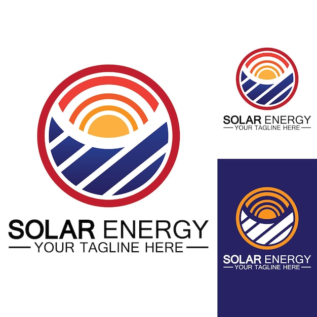Vibrant Solar Energy Emblem with Radiant Sunburst Design | Jiffy Designs