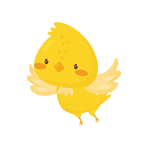 Adorable Yellow Chick with Fluttering Wings | Jiffy Designs