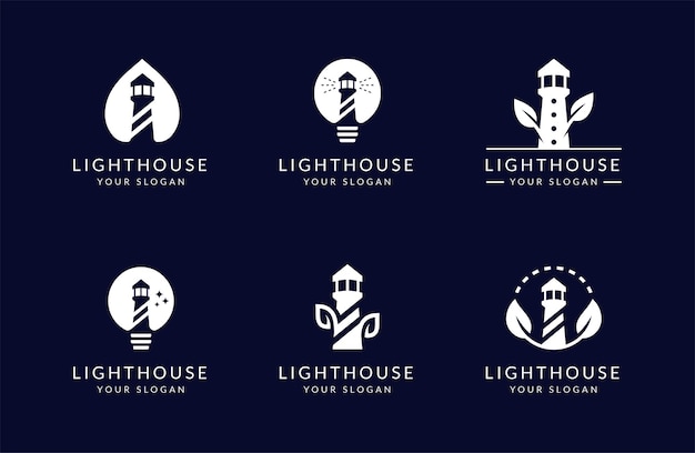 Versatile Collection of Lighthouse Logos and Emblems | Jiffy Designs