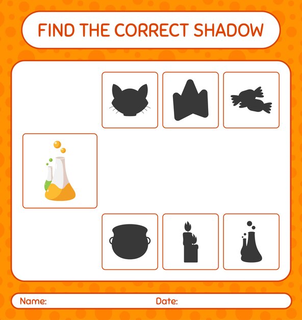 Engaging Shadow Matching Game: Identify the Correct Silhouettes | Jiffy ...