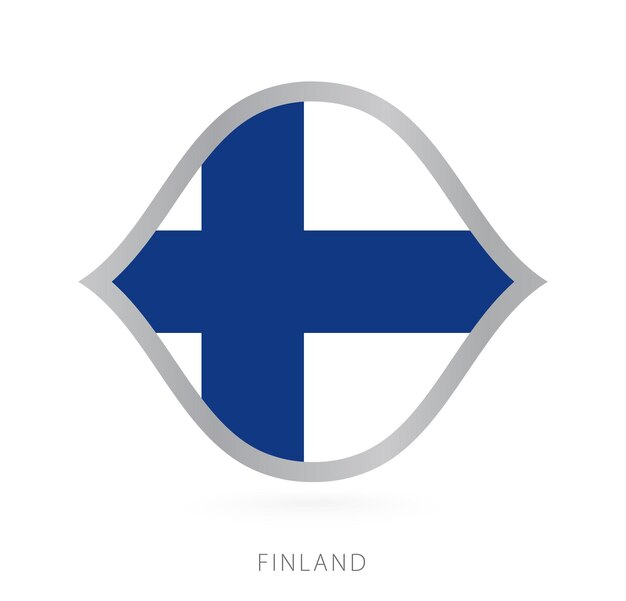 Vibrant Finnish Flag Emblem: A Symbol of National Pride | Jiffy Designs