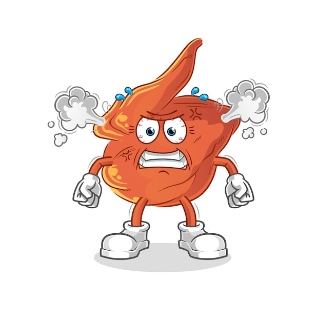 Fiery Cartoon Character Bursting with Animated Personality | Jiffy Designs