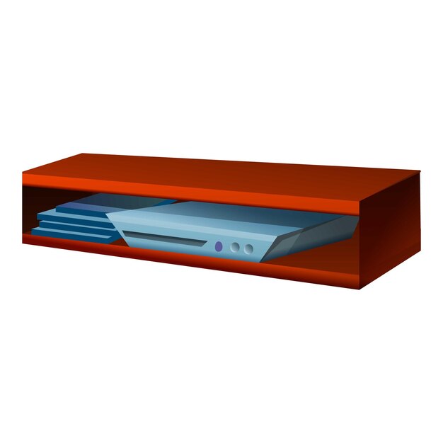 Sleek and Vibrant Orange Floating Media Console | Jiffy Designs