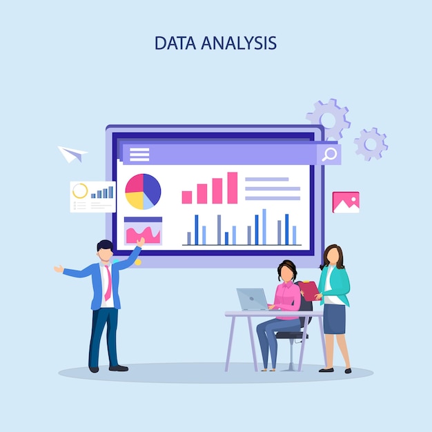 Vibrant Data Analytics Dashboard Showcases Insightful Metrics | Jiffy ...