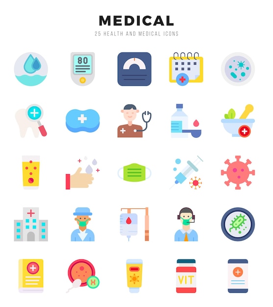 Comprehensive Medical and Healthcare Icon Collection | Jiffy Designs