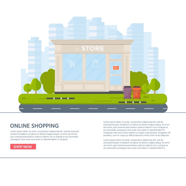 Vibrant Storefront in a Modern Urban Landscape | Jiffy Designs