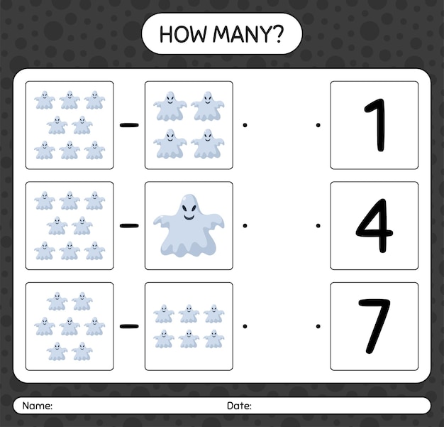 Counting Ghosts: A Spooky Math Adventure | Jiffy Designs