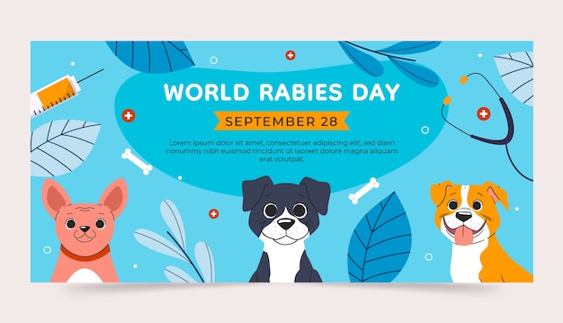 Celebrate World Rabies Day with Adorable Pet Illustrations | Jiffy Designs