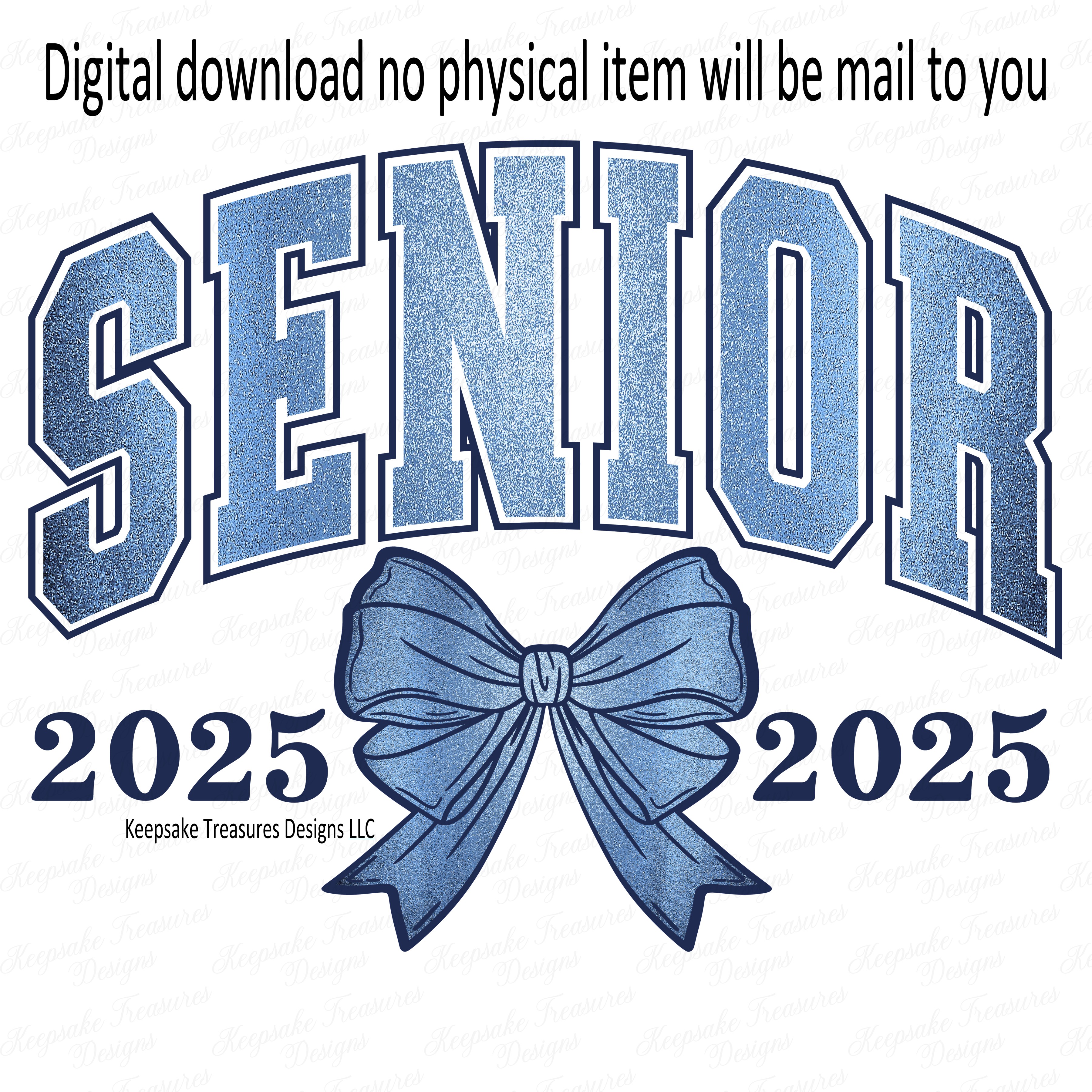 Senior 2025 and Senior 2026 Sublimation PNG Design, Coquette Bow ...