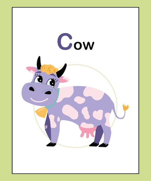 Charming Cow with Vibrant Spots and Playful Accents | Jiffy Designs