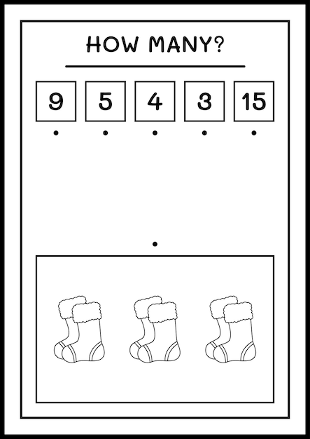 Counting Socks: A Playful Math Puzzle | Jiffy Designs