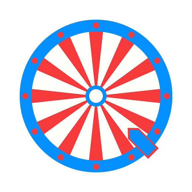 Vibrant Patriotic Spiral Wheel with Bold Colors | Jiffy Designs